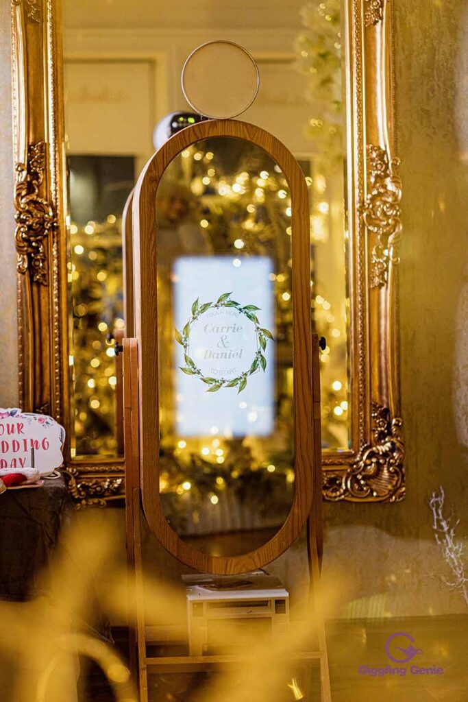 Giggling Genie Magic Mirror Photo Booth Hire Surrey Sussex Kent
