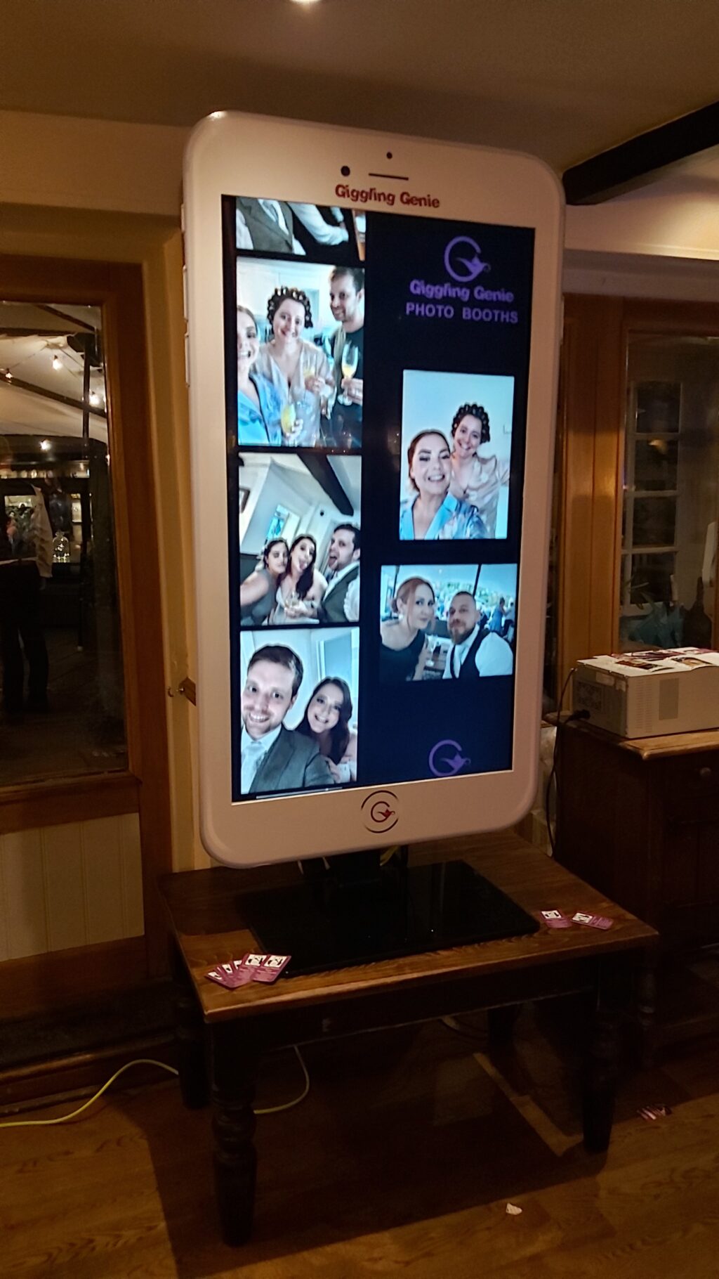 Selfie Station Hire - Giggling Genie Photo Booths